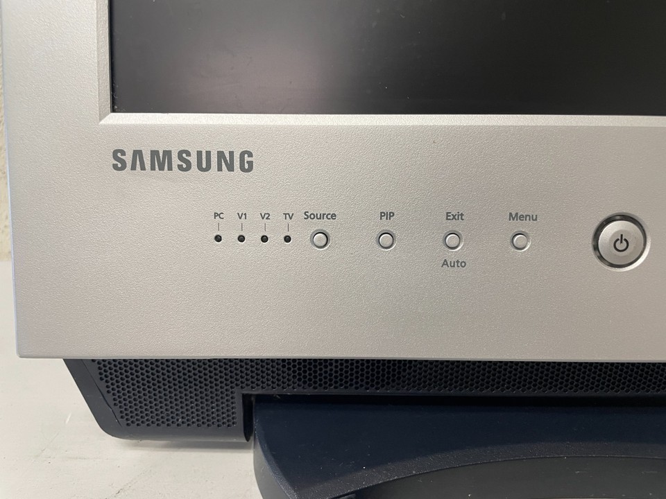 Vintage Samsung SyncMaster 150MP 17" CRT Monitor PC Retro Gaming ...