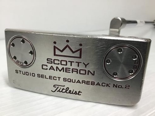 Titleist SCOTTY CAMERON STUDIO SELECT SQUAREBACK 2 34 Inch Putter PT ...