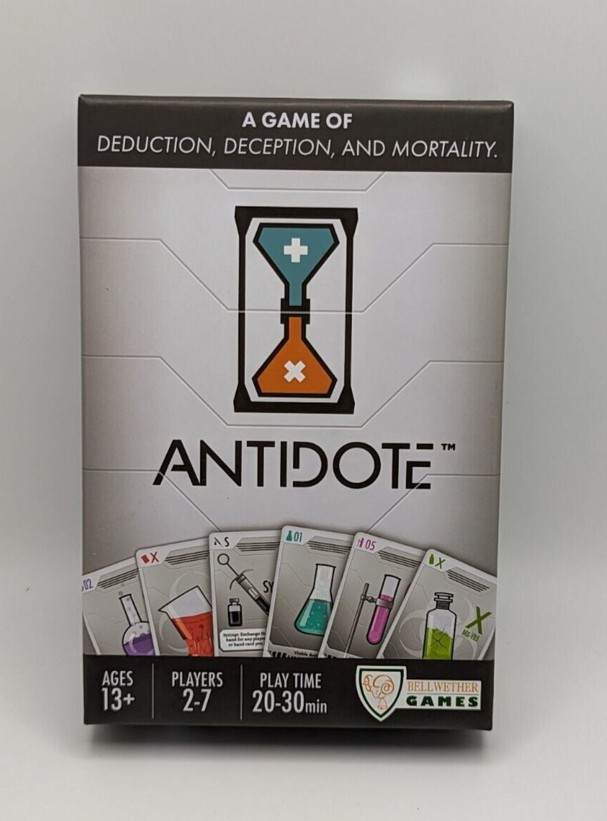 ANTIDOTE Card Game- A Game of Deduction, Deception, and Mortality by ...