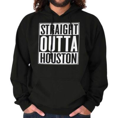 Straight Outta Houston, TX City Movie T Shirts Gift Ideas Hoodie ...