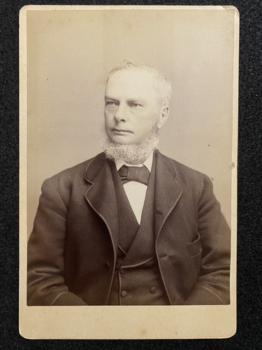 Pottsville Pennsylvania PA Handsome Man Schuylkill Co. Antique Cabinet ...