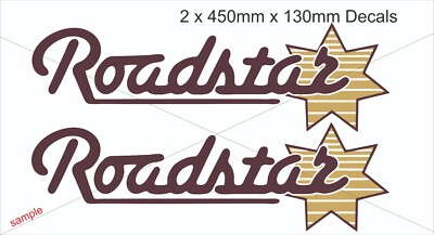 2 X ROADSTAR LOGO Caravan decal, stickers | eBay Australia
