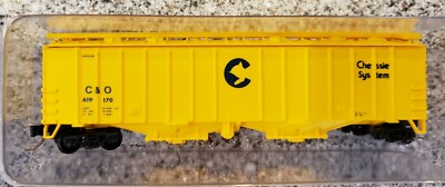 N Scale DVFC Delaware Valley Chessie C&O Airslide Covered Hopper ...