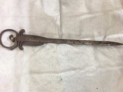 VTG ANTIQUE HAY SPEAR HARPOON CARRIER BARN TROLLEY CARRIER FARM ...