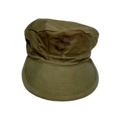 50's 60's Era Vintage USMC Marines Uniform Utility Cover Cap | eBay