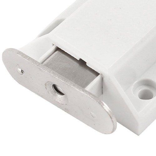 White Push To Open Magnetic Door Drawer Cabinet Catch Damper Buffers ...