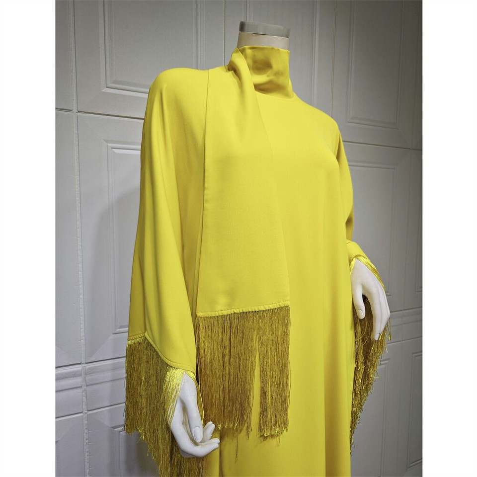 Dubai Abaya Women Oversize Muslim Bat Sleeve Maxi Dress Islamic ...