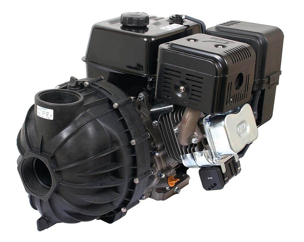 Hypro 3" Poly Transfer Pump 13 HP Power Pro Engine w/ Low Oil Sensor ...