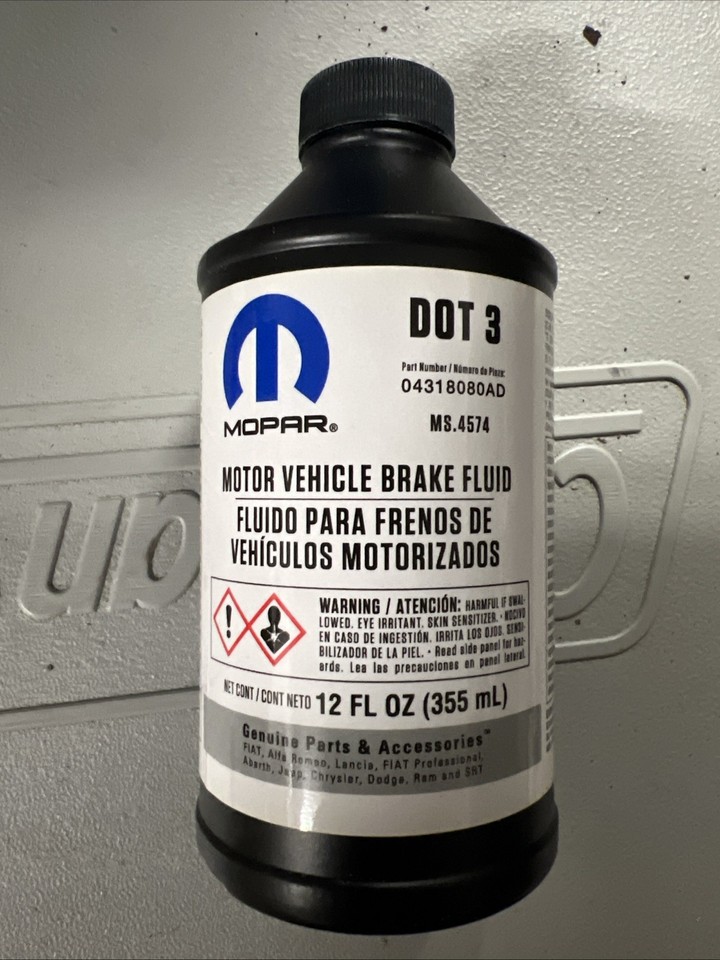 Brake Fluid Mopar 4318080AD | eBay