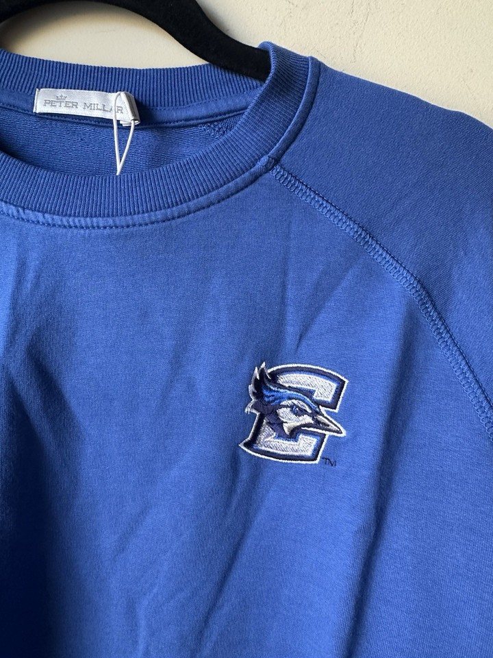 Peter Millar Women’s Creighton Blue Jays Pullover Long Sleeve Crew ...