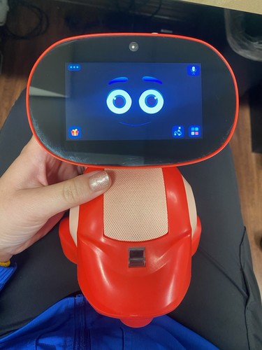 Miko Mini Robot For Kids Red * TESTED AND WORKS* | eBay
