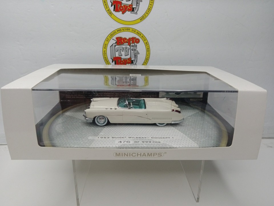 Buick Wildcat I Concept - American Dream Car 1953 - 1:43 Minichamps | eBay