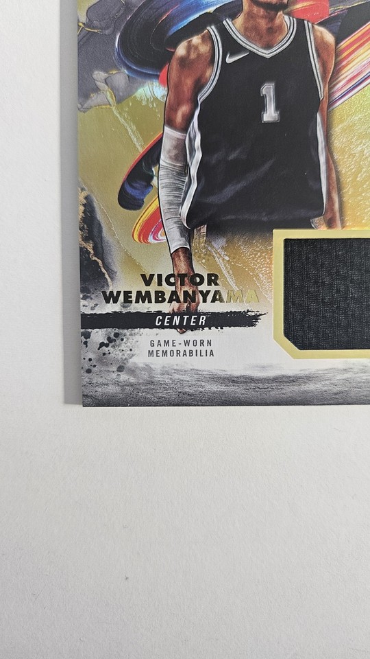 2024-25 Topps Inception Victor Wembanyama #REC-VW Gold /50 (MEM) Game ...