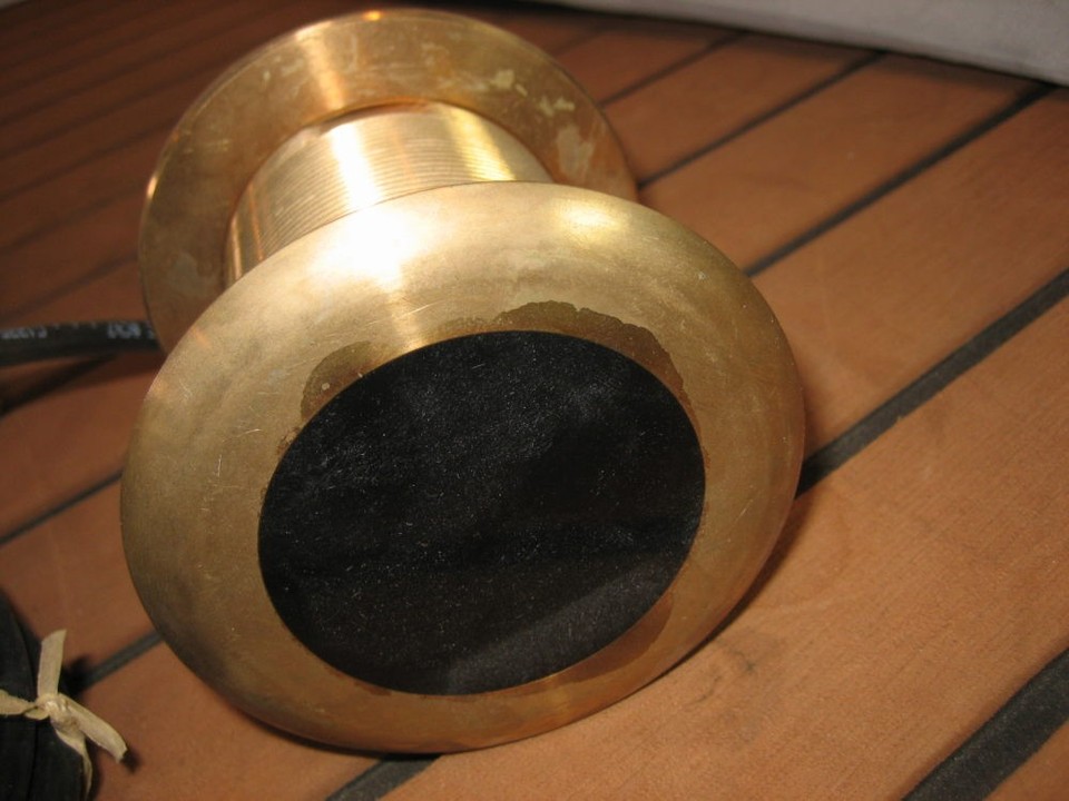 Raymarine Airmar B60-12° E66088 Bronze Thru-Hull Transducer for "c, e ...
