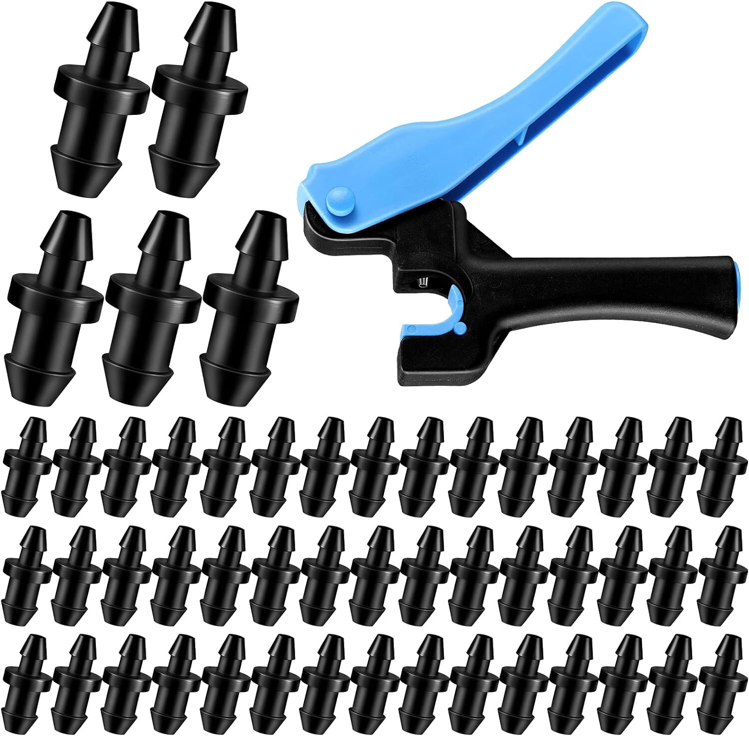 Drip Irrigation Hole Punch Tool – 1 Pc with 50 Goof Plugs for 1/4 ...