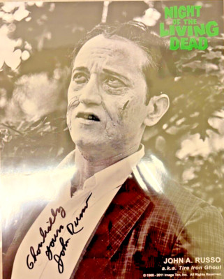 John Russo Signed 8x10 Photo - Night of the Living Dead | eBay