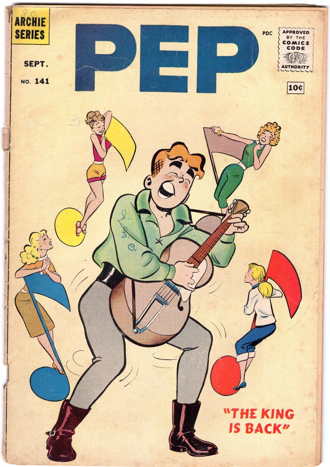 PEP comic number 141 Archie Series | eBay