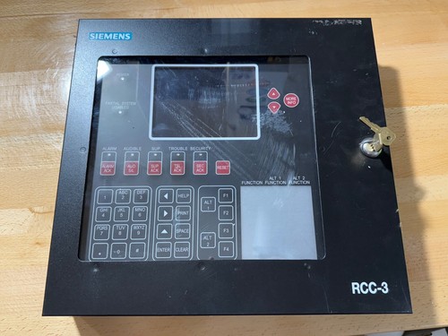 Siemens RCC-3 Fire Alarm Control Panel Annunciator | eBay