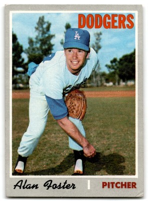 1970 Topps #369 Alan Foster VG-EX/EX Los Angeles Dodgers | eBay