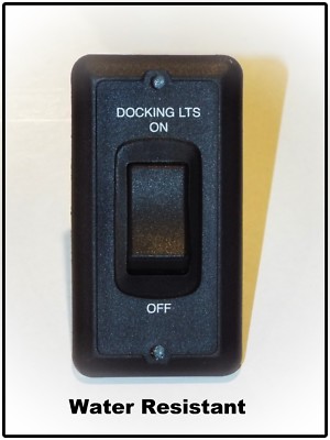 Sigma ON/OFF SWITCH 2 PRONG (PIN) DOCKING LIGHTS, WATER RESISTANT, RV ...