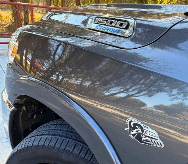 NEW 2026 Dodge Ram 1500 5.7L HEMI V8 (2) Symbol of Protest Badges LH/RH ...