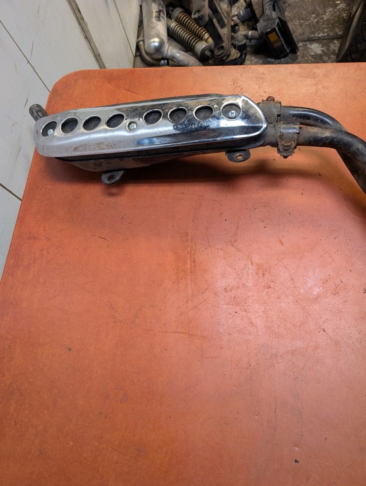 Vintage OEM Honda SL175 Muffler Exhaust Header Pipe 18300-334-677 | eBay