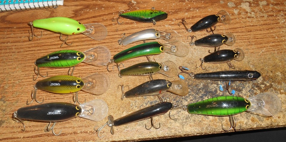 VINTAGE BAGLEY LURE LOT/15 LURES/NICE VARIETY! | eBay