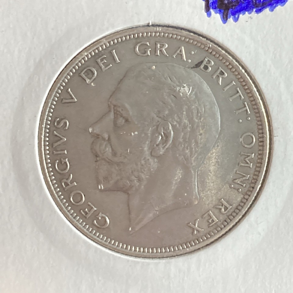 Great Britain Halfcrown 1935 - King George V - 0.50 Silver uncirculated ...