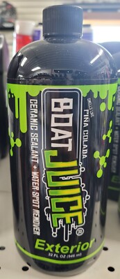 Boat Juice - Exterior Cleaner - Ceramic SiO2 Sealant - Water Spot ...
