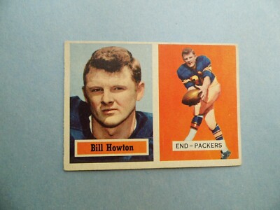 Bill Howton 1957 Topps Card No. 33 EX PLUS | eBay