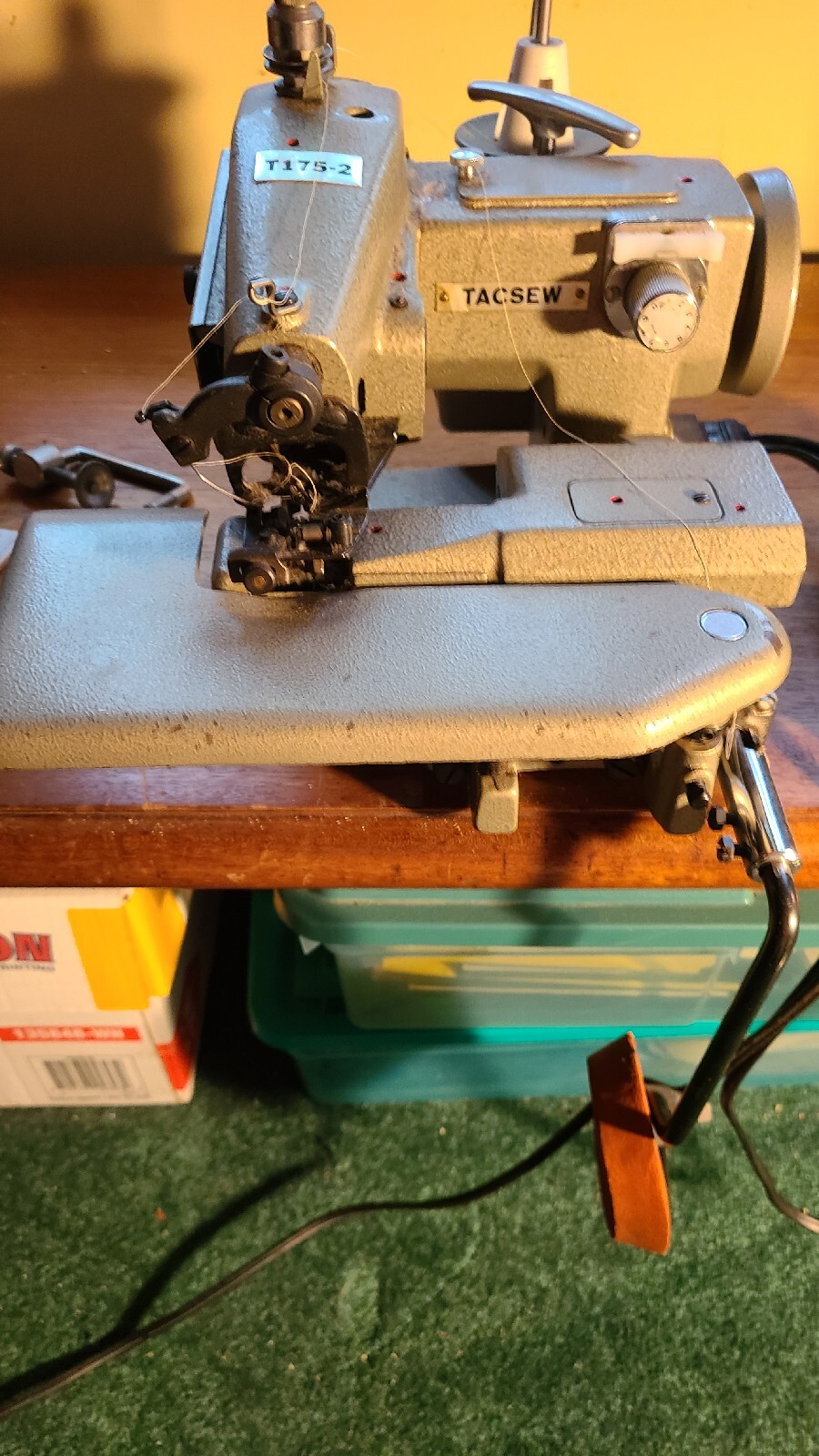 Tacsew Blind Stitch Hemmer Hemming Portable Sewing Machine | eBay