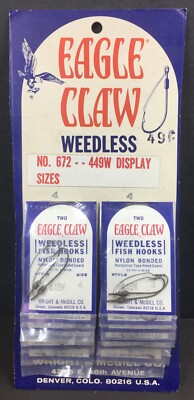 Advertisements - Wright Mcgill Eagle Claw