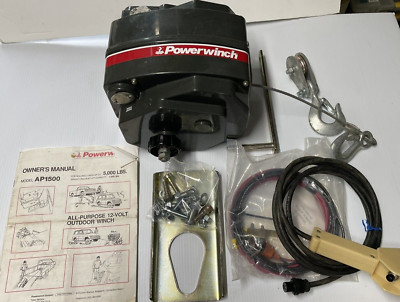 Powerwinch AP1500 Boat Trailer All Purpose 12V Truck Winch | eBay