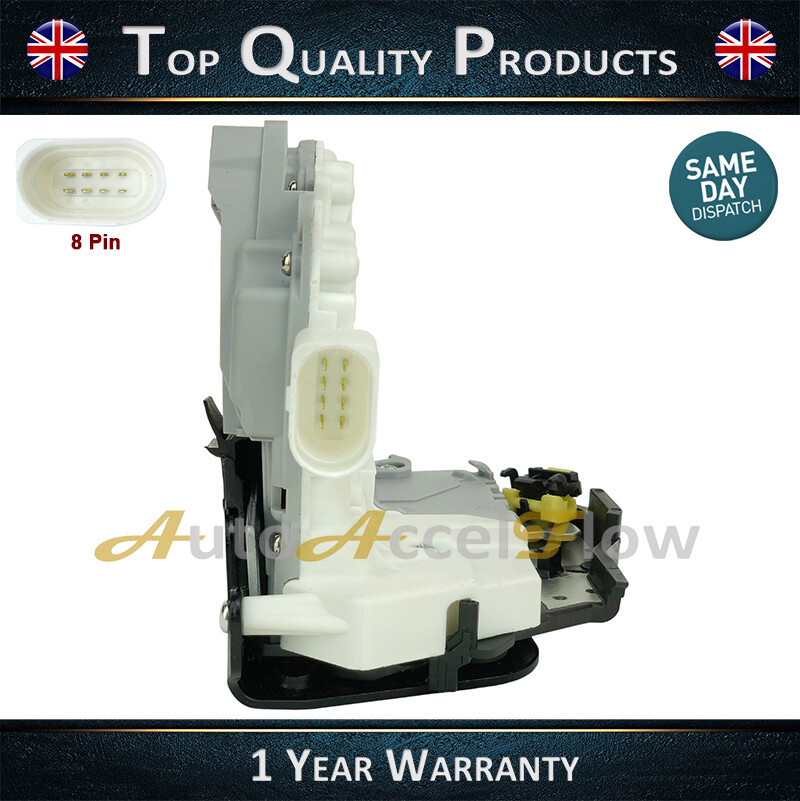FOR AUDI A3 8P A6 C6 A8 4E REAR LEFT DOOR LOCK ACTUATOR 8E0839015AA ...