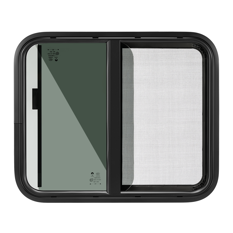 Camper Van Motorhome Cassette Windows Hinged & Sliding Conversion ...
