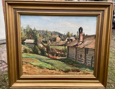 Oil Painting On Canvas From 1933 - DAVID PARSEN (1896-1977) Arte Arte ...