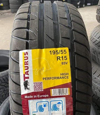 BRAND NEW TAURUS BY MICHELIN 195/55 ZR15 85V UHP CAR TYRES 195 55 15 ...