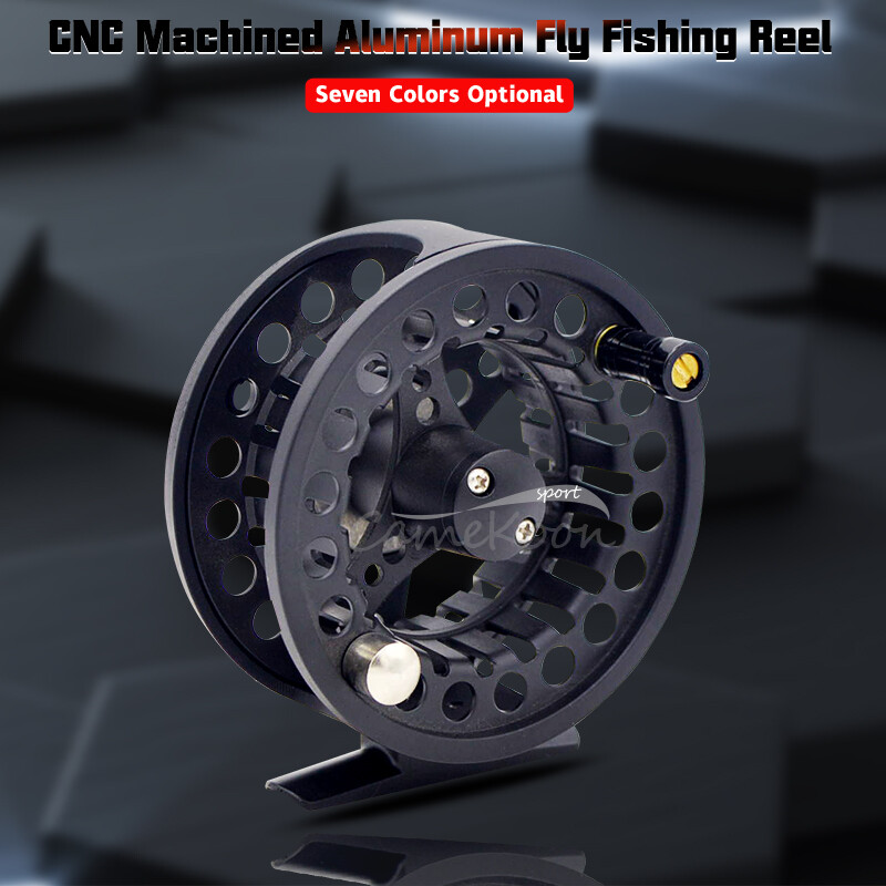 CAMEKOON 3/4 5/6 7/8wt Fly Fishing Reel Multicolor Large Arbor Aluminum ...