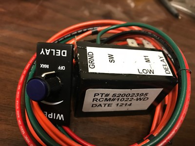 ONE GENUINE WIPER DELAY CONTROL SWITCH MODULE 52002395 | eBay
