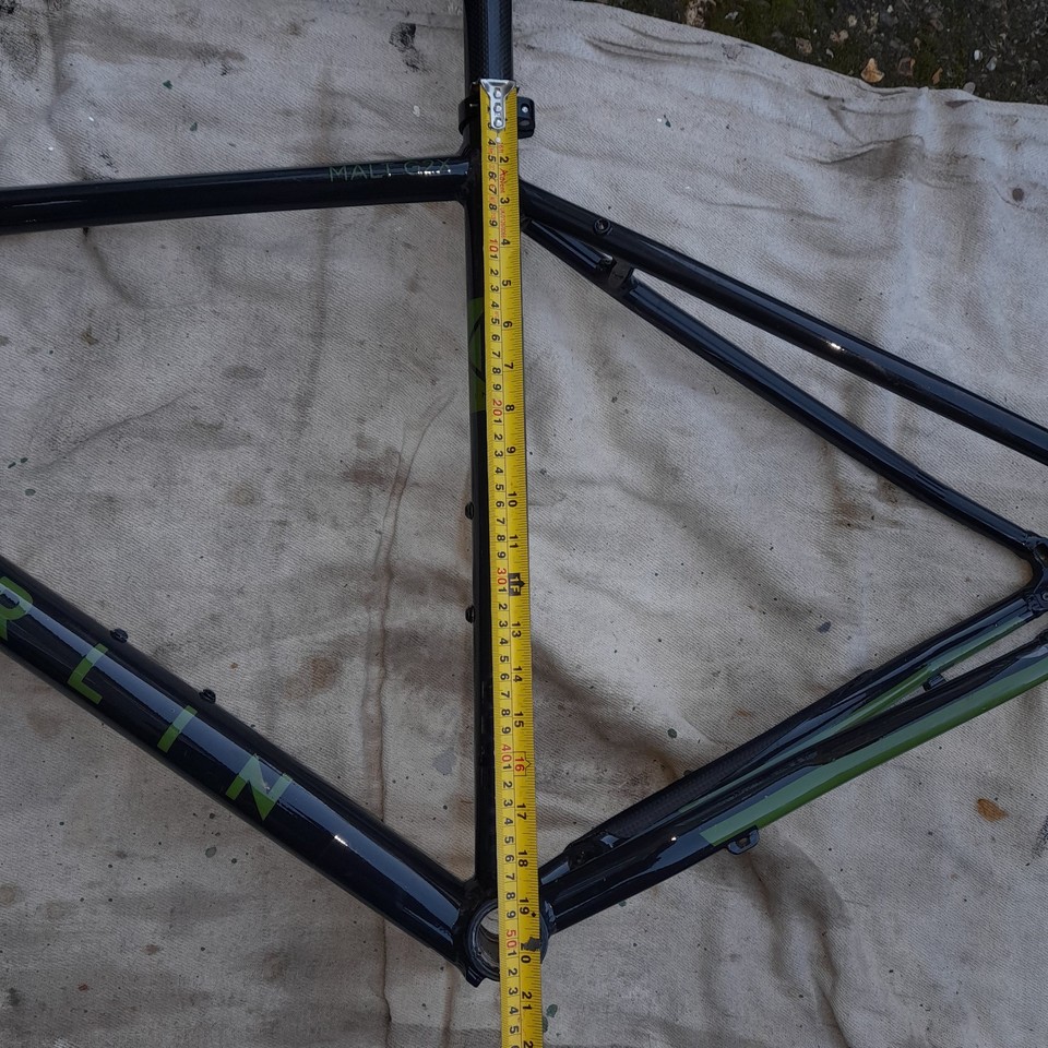 Merlin Malt GR2 gravel bike frameset with aluminium forks, 50/51cm frame medium | eBay UK