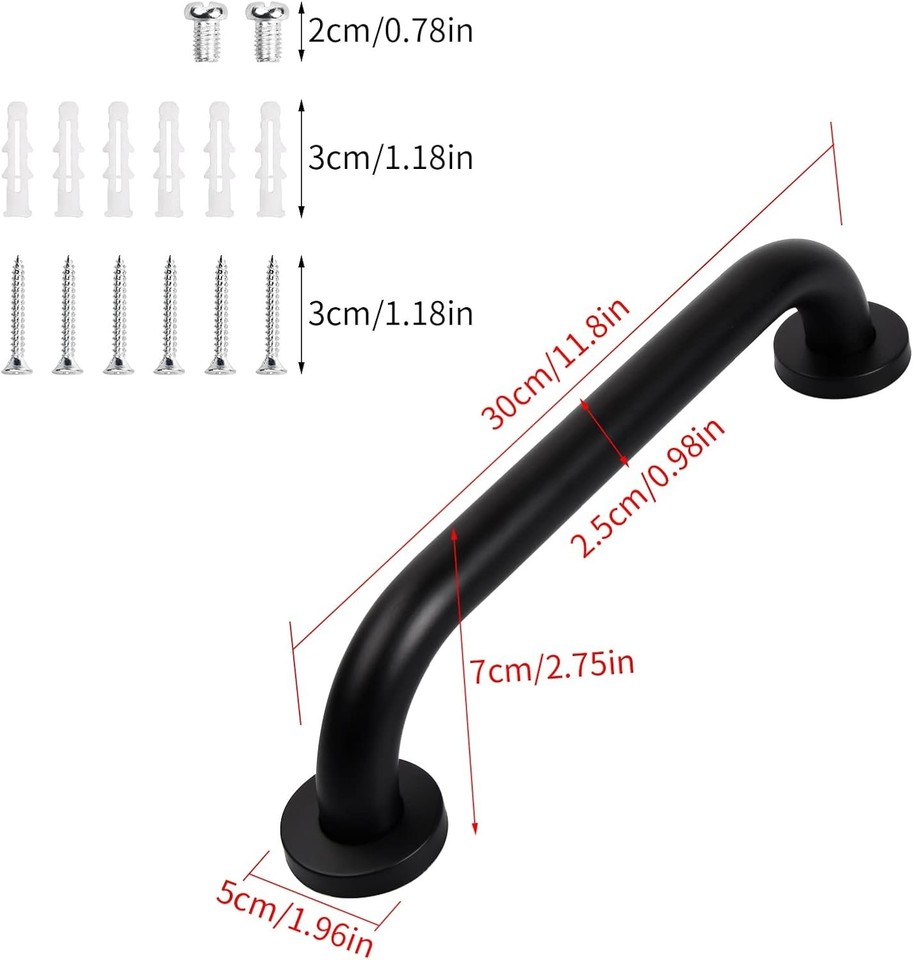 Grab Hand Rail Outdoor Safety Handle Support Disability Elderly ...