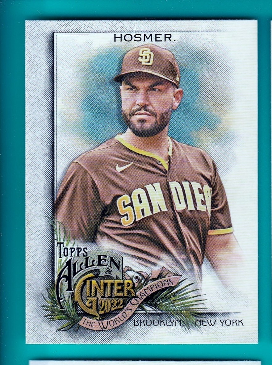 2022 Allen & Ginter 318 Eric Hosmer High Number SP Padres | eBay