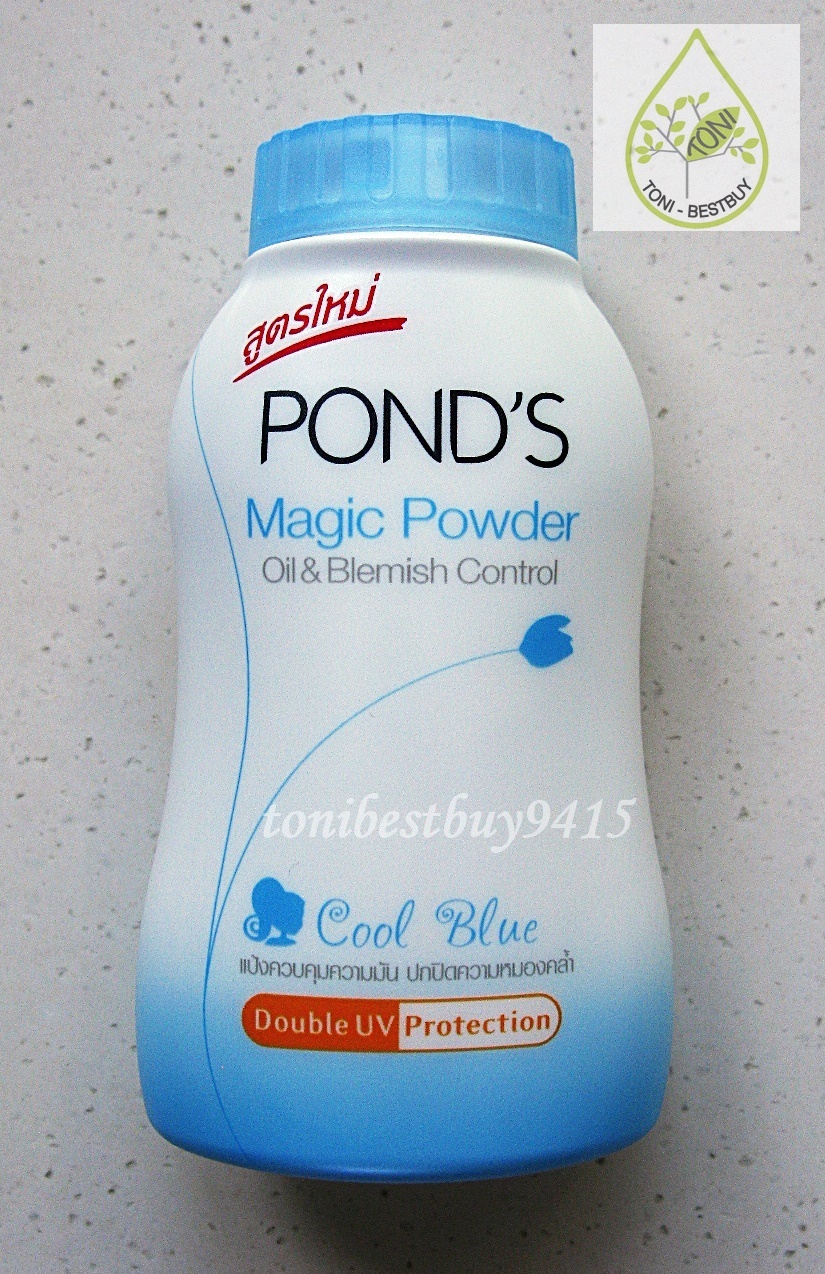 POND'S BLUE Magic Powder Best Oil Blemish Control Plus Double UV ...