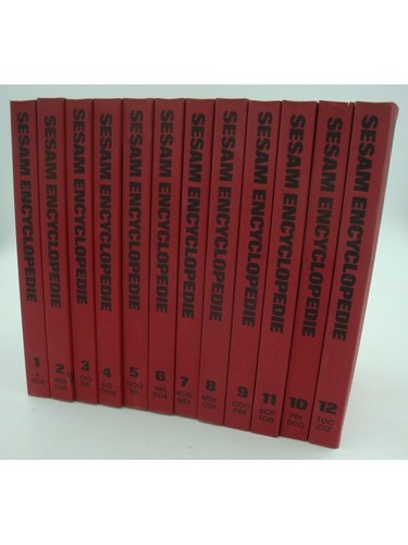 SESAM ENCYCLOPEDIE geillustreerde / alfabetische - 12 Volumes - 1970 ...