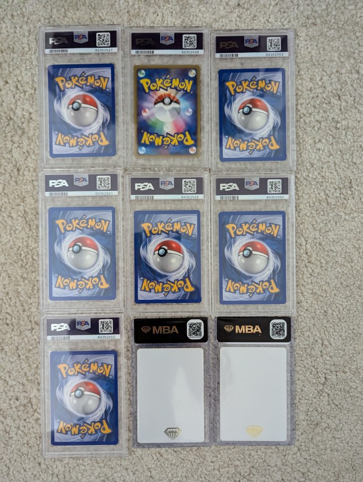 Pokemon 2004 Tropical Wind Complete Set World championships PSA 5-10 ...