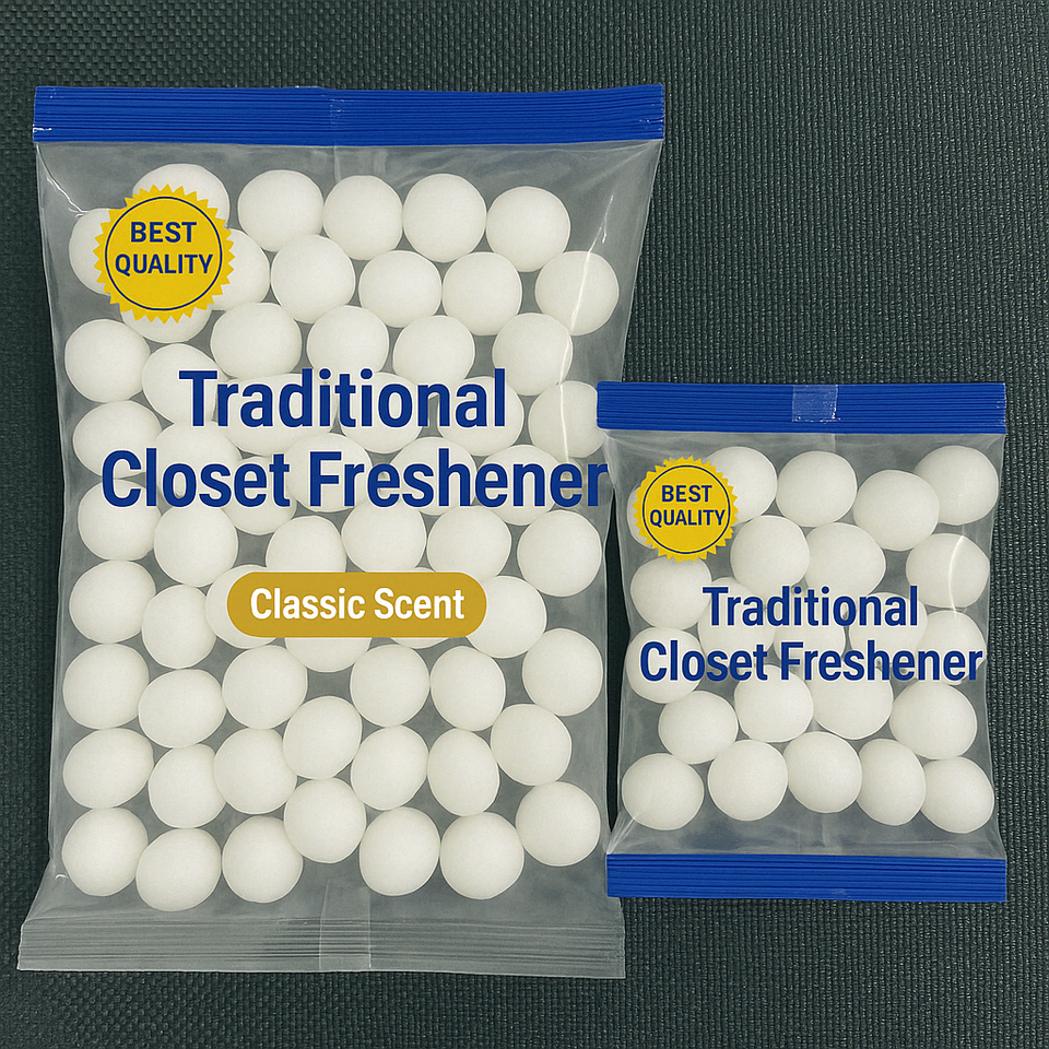50/100/200/400 Classic Scent Closet Freshener Balls Sealed Storage ...