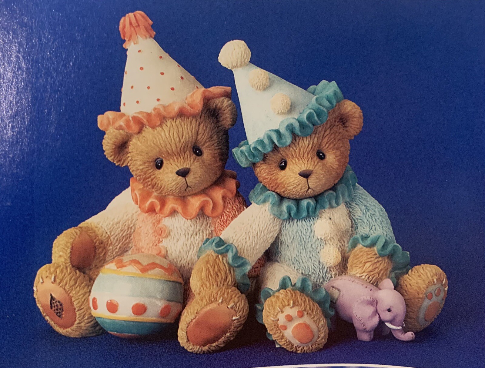 Cherished Teddies Clowning Around Clowns Pastels Palmer and Charlene ...