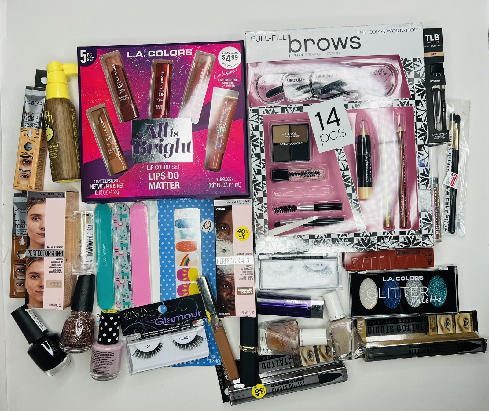 26 Piece Name Brand Wholesale Mixed Makeup Lot. | eBay