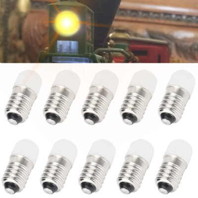 Warm White 18 volt LED Light For Lionel 432-Frosted screw type Bulbs ...