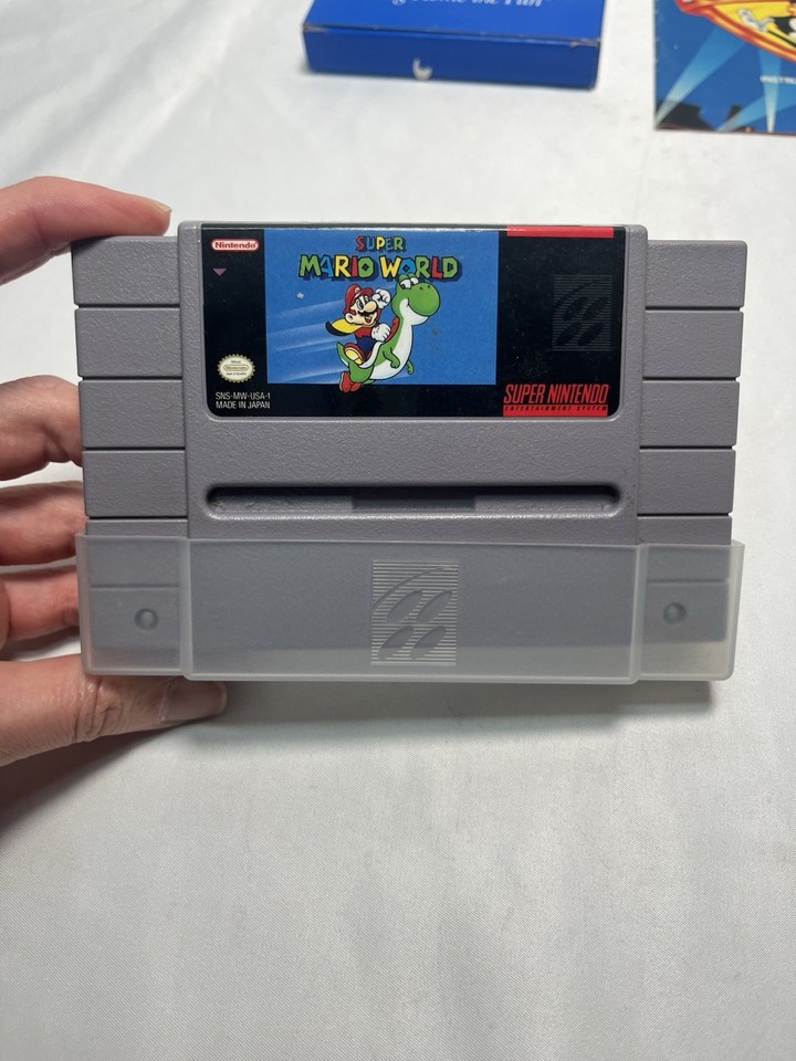 Animaniacs And Super Mario SNES Games Tested And Work | eBay